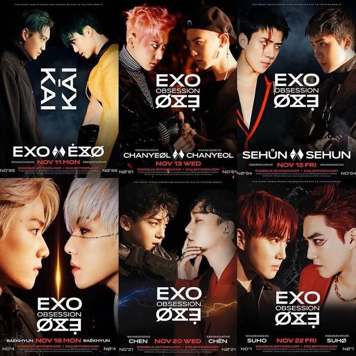 Sau gần 1 năm vắng bóng, EXO mị hoặc với concept song trùng trong MV ...
