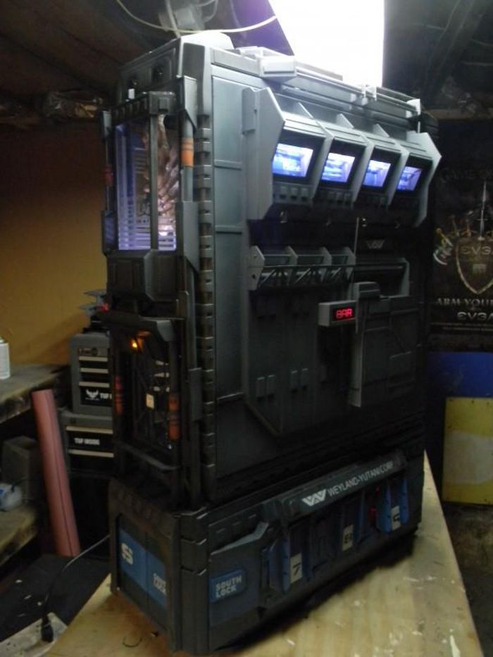 Rùng mình với những bộ case PC quái thú không gian siêu chân thực - Báo ...