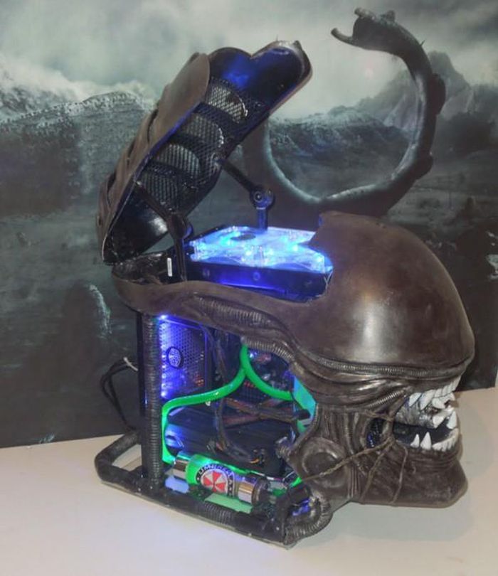 Rùng mình với những bộ case PC quái thú không gian siêu chân thực - Báo ...
