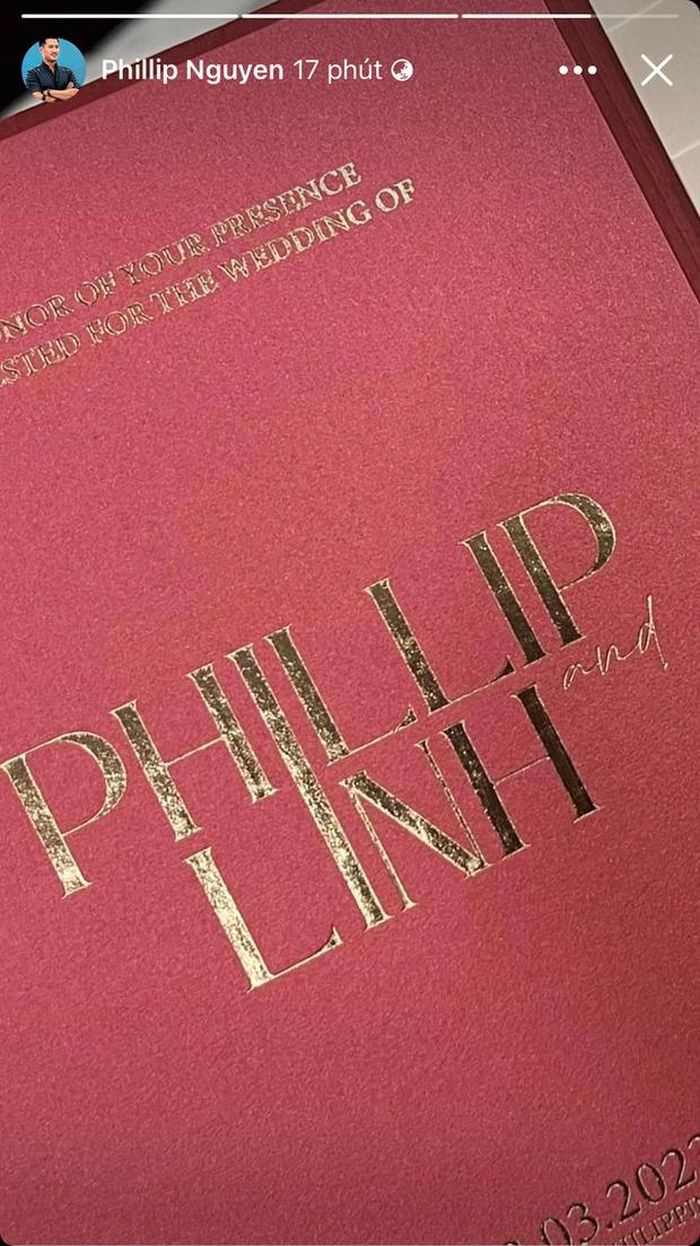Đám cưới Linh Rin và Phillip Nguyễn dần được hé lộ, váy phù dâu cũng ...