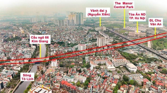 Những dự án BĐS được hưởng lợi từ quy hoạch đường Tôn Thất Tùng kéo dài ...