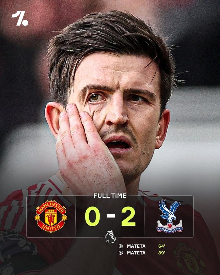 Hàng công kém cỏi, MU thua Crystal Palace 0-2 tại sân nhà - Báo Thể ...