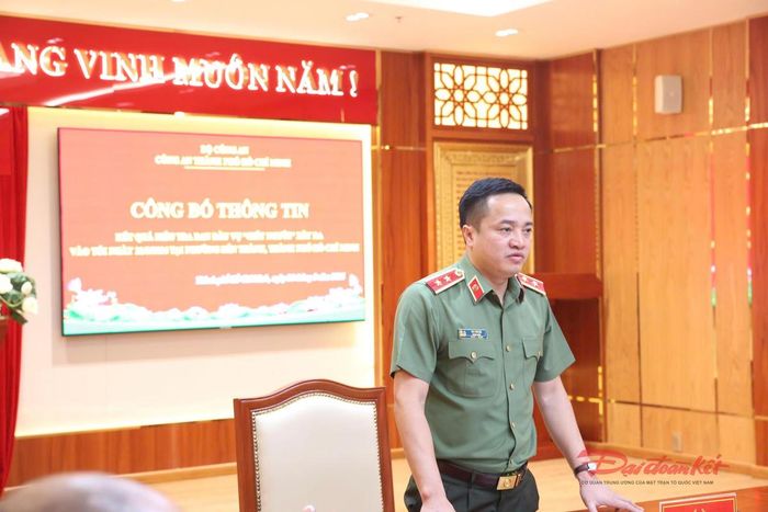Trung tướng Mai Hoàng: Hành vi vi phạm pháp luật ở Việt Nam đều bị xử ...