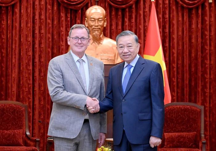 Tổng Bí thư, Chủ tịch nước Tô Lâm tiếp Phó Chủ tịch Quốc hội Đức Bodo ...